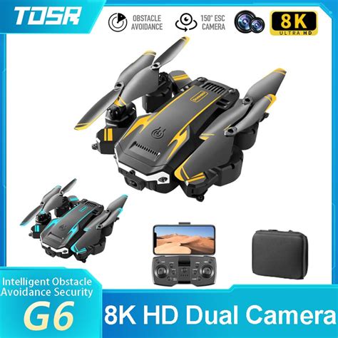 KBDFA G6 Drone Professional 8K HD Dual Camera RC Aerial Photography