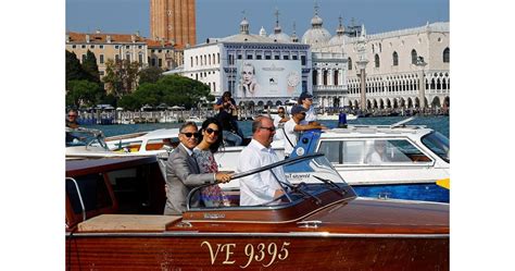 Вижте снимки от сватбата на Джордж Клуни