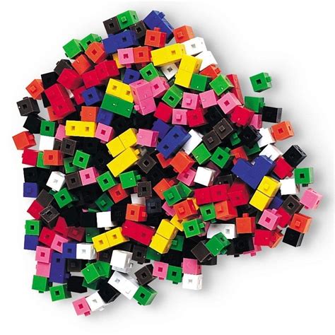 Hand2mind Centimeter Cubes Math Aif4 Linking Cubes Plastic Cubes
