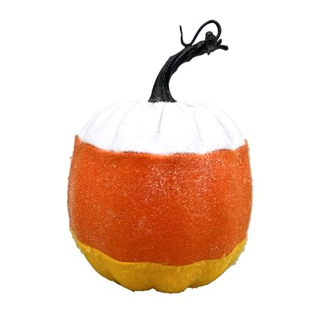 Glitter Pumpkins Set Of 3 Assorted Colors — Holiday Whimsy