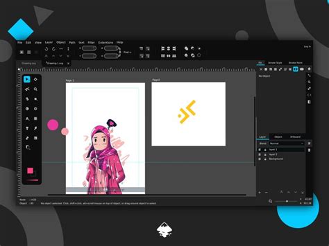 Inkscape UI Redesign Concept Redesign Concept Ui Design