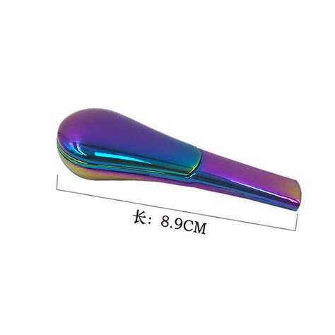High Quality Stainless Portable Metal Spoon Pipe Magnet Smoking Tobacco