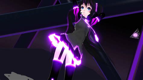 Mmd Hip Sway Violet Miku By Magentacordia On Deviantart