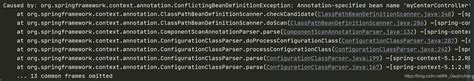 Caused By Org Springframework Context Annotation