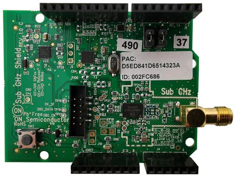 ON Semiconductor EU SIGFOX GEVB Radio Frequency Development Kit Specification And Features