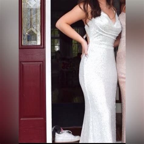 La Femme Dresses Light Mint Green Sequin Long Prom Dress Poshmark