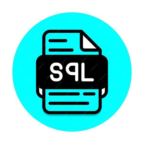 Premium Vector Sql File Type Icon Format Files Or Document Extension