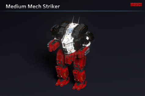 Medium Mech Striker 3d Robots Unity Asset Store