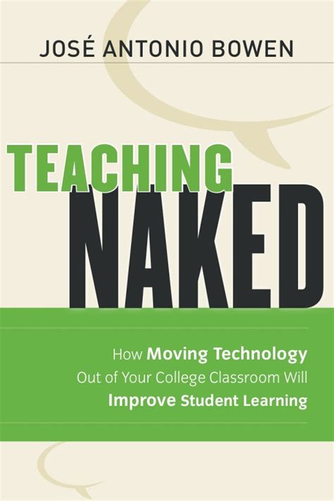 Teaching Naked cover José Antonio Bowen