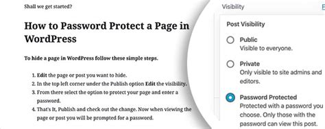 How To Password Protect Single Pages In Wordpress Step By Step