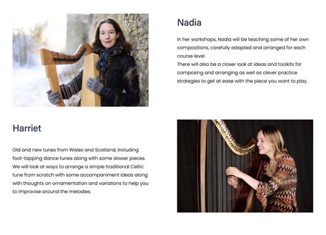 Winter Harp Festival Nadia Birkenstock