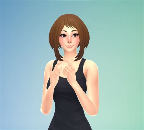 My Sims Gallery Uwu — Bnha Ochaco Uraraka Xxdiamondaraxx I Rlly