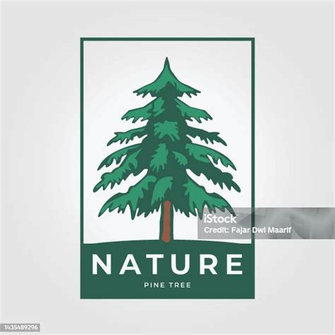 라벨 파인 트리 로고 빈티지 우드랜드 아이콘 벡터 일러스트 레이 션 디자인 사이프러스에 대한 스톡 벡터 아트 및 기타 이미지 사이프러스 벡터 아이콘 Istock