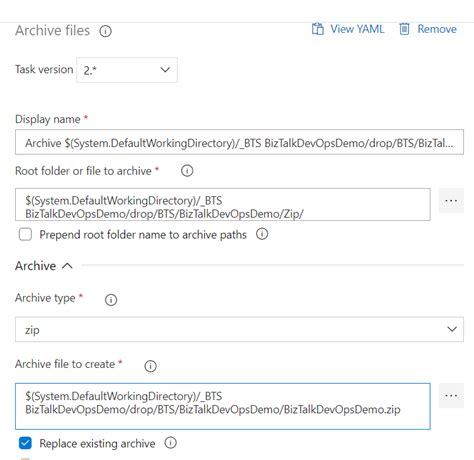 biztalk server automation deployment with azure devops deploying the
