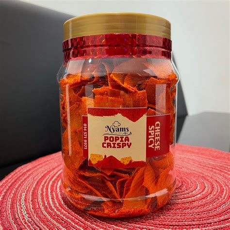 Popia Crispy Cheese Spicy Food And Drinks Packaged And Instant Food On