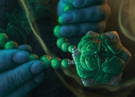 Primal Amulet Mtg Art From Ixalan Set By John Avon Art Of Magic The