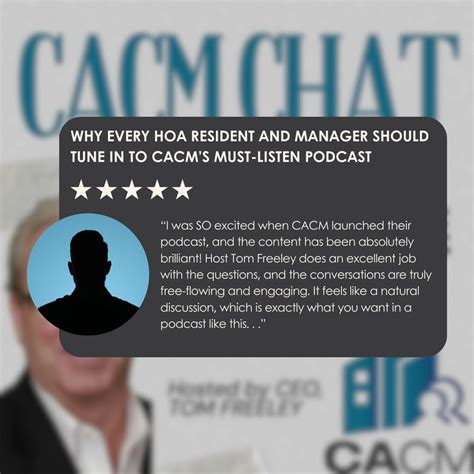 cacm on linkedin cacm hoa podcast communitymanagement