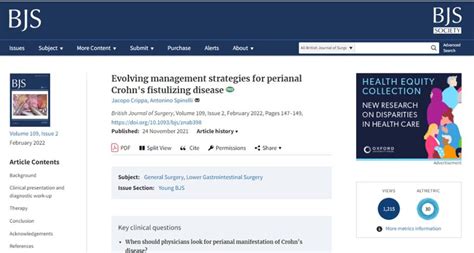 Evolving Management Strategies For Perianal Crohns Fistulizing Disease