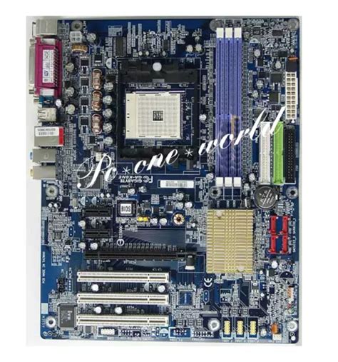 Gigabyte Ga K8ne Socket 754 Motherboard Amd Sempron Sda2800 Ddr Ram