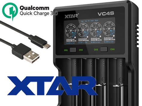 Xtar VC S Ladegerät für Li Ion V V und NIMH V V Akkus akkuteile de