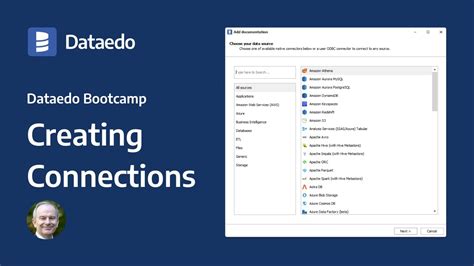 Dataedo Bootcamp 9 Creating Connections YouTube