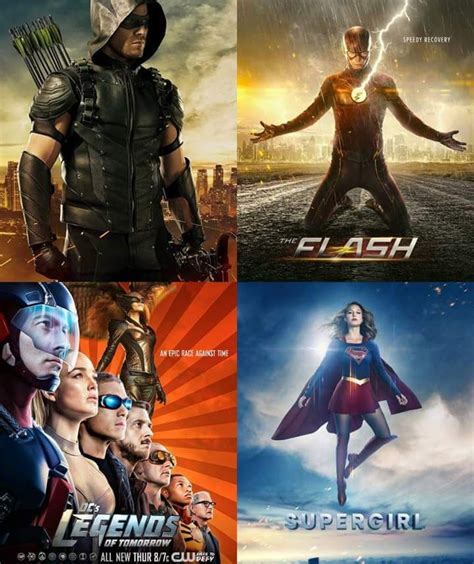 Arrow The Flash Legends Of Tomorrow Supergirl Super Hero High Dc Super