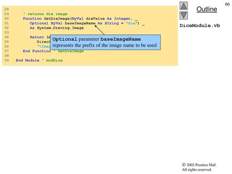 Procedures Outline 61 Introduction 62 Modules Classes And Procedures
