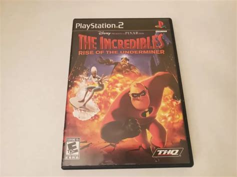 The Incredibles Rise Of The Underminer Playstation 2 Ps2 3483