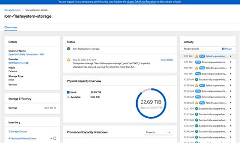 blank page after selecting the flash storage system · issue 32 · ibm ibm storage odf console