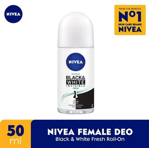 Jual Nivea Female Deo Black And White Fresh Roll On 50ml Di Seller Dede