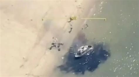 烏軍tb2無人機再建功！ 完爆俄軍巡邏艇震撼畫面曝光 自由軍武頻道