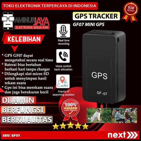 Jual Gps Tracker Gf07 Alat Pelacak Tracker Lokasi Jps Motor Pemantau