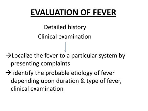 Fever Pptx