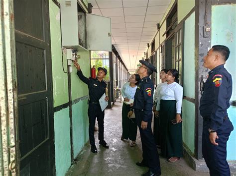 ရန်ကင်း မြို့နယ်အတွင်းရှိ အ ခြေခံပညာကျောင်းများသို့ မီးဘေးအန္တရာယ်ကြိုတင်ကာကွယ်ရေး ကွင်းဆင်းဆောင