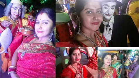 বাসন্তী পূজার দৃশ্য 😱 ওখানে যা কান্ড দেখে আমি তো অবাকগোপাল ভাঁড় সাথে