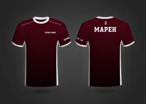 Premium Psd Pe Shirt Design Template