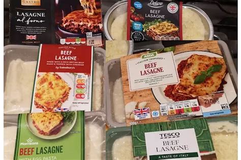 Lasagne Ready Meals From Asda Aldi Lidl Tesco And Sainsbury S Ranked One Was Restaurant