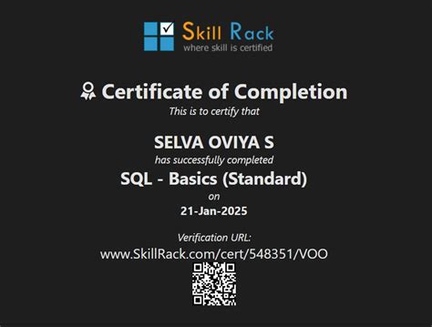 Sql Databasemanagement Learningjourney Selva Oviya