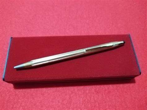 Vintage Gold Pen Design Like Cross Classic Pen Hobbies And Toys