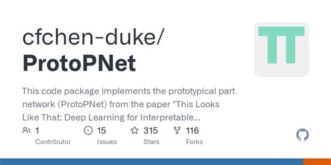 GitHub Cfchen Duke ProtoPNet This Code Package Implements The Prototypical Part Network