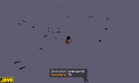 Java MobCap Minecraft Addon