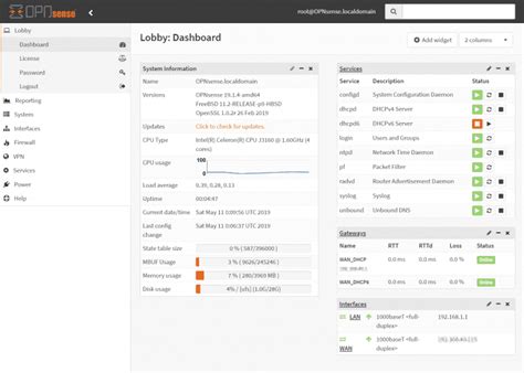 OPNsense On The Vault Protectli