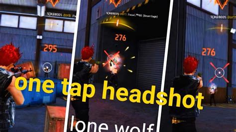 Free Fire Gameplay In Lone Wolf Match 1 Youtube