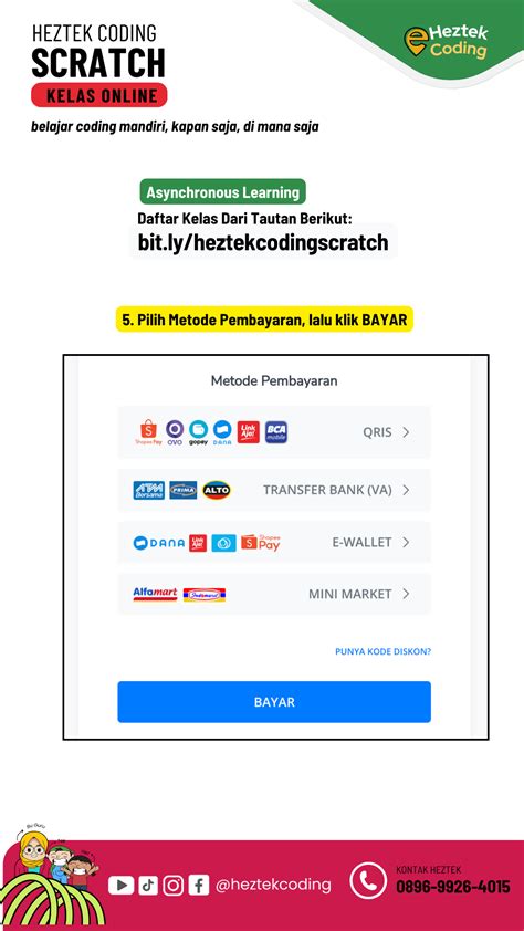 Kelas Online Belajar Mandiri Coding Scratch
