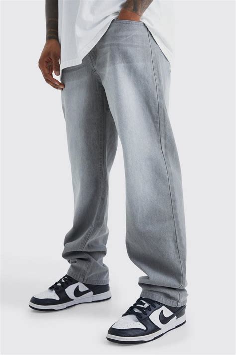 Relaxed Rigid Jean Boohoo Uk