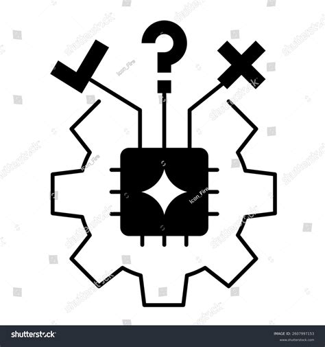 Ai Logic Routing Decision Architecture Symbol Stock Vector Royalty Free 2607997153 Shutterstock