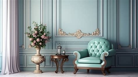 Classical Interior With An Armchair Beautiful Luxury Classic Bright