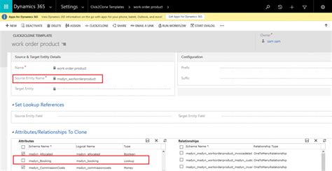 Clone Dynamics 365 Work Order Along With Related Records Using Click2clone Microsoft Dynamics