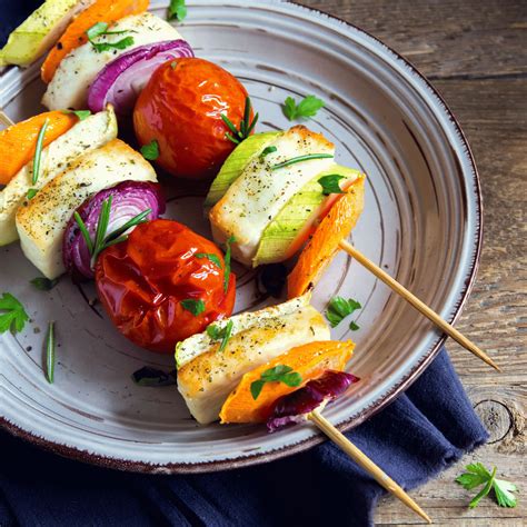 Halloumi Skewers Spice Pots