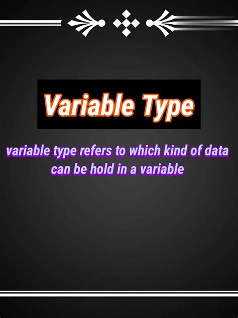 Data Types And Variable Types The Hidden Secrets Youtube